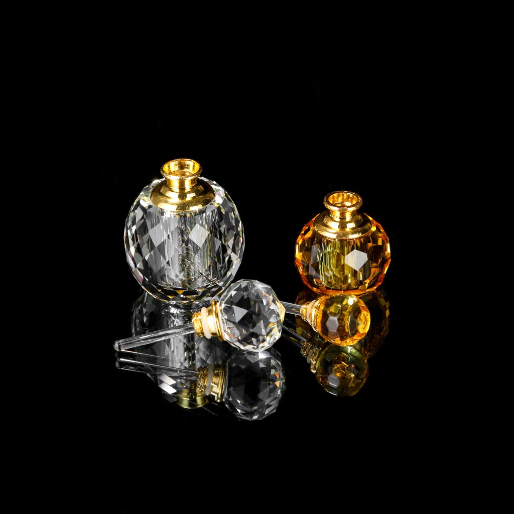 Crystal Perfume Bottle – The Blue Lotus Shop
